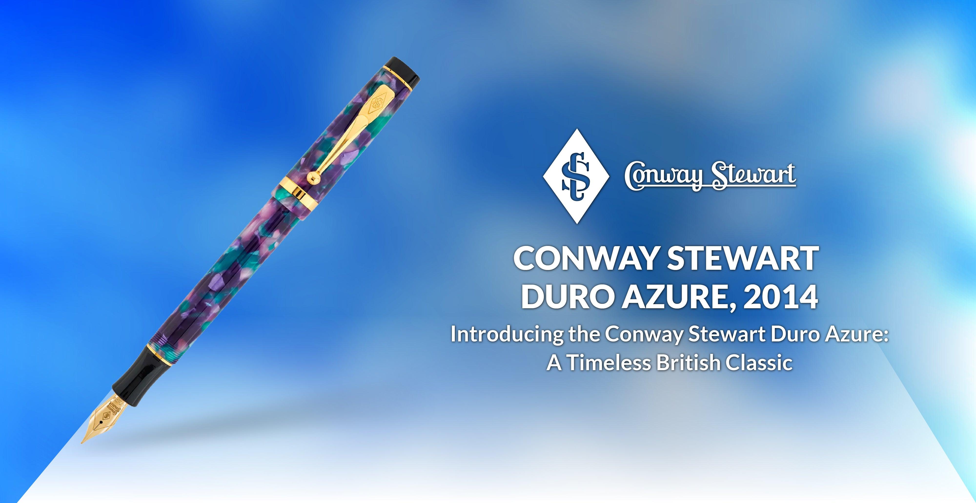Conway Stewart Dandy Azure - Diseño auténtico de los años 20 | Conway ...