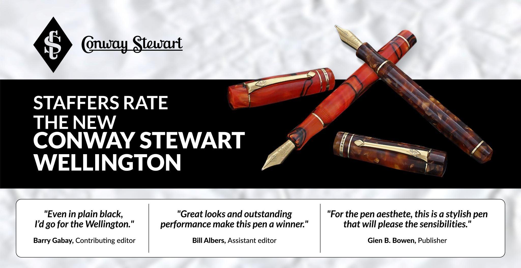Los empleados califican el New Conway Stewart Wellington Pen (2008 ...